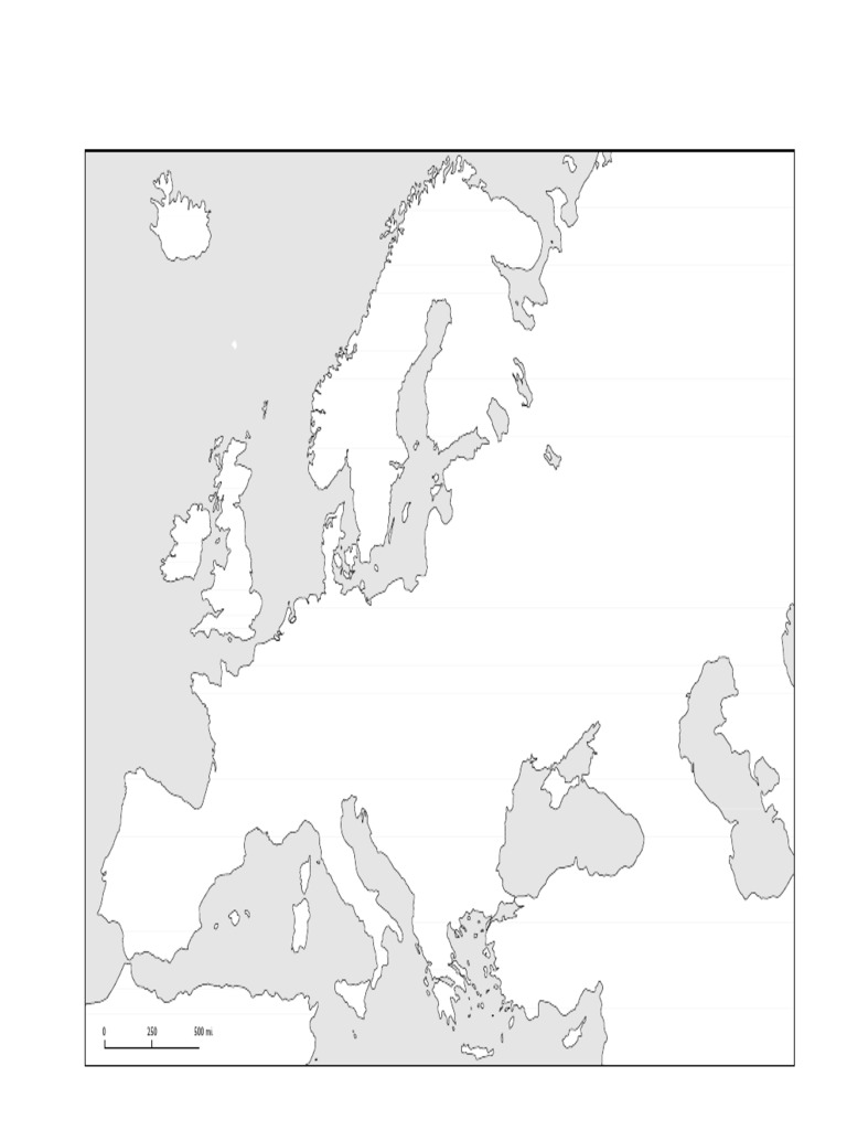 Grayson Ryland - 01 - Europe Outline Maps | PDF