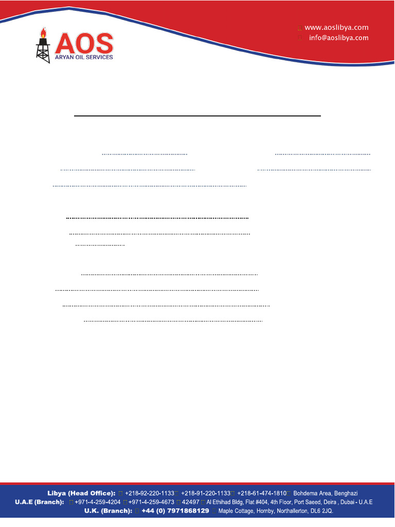 AOS-Employee Bank Account Information Form Sheet - Empty | PDF