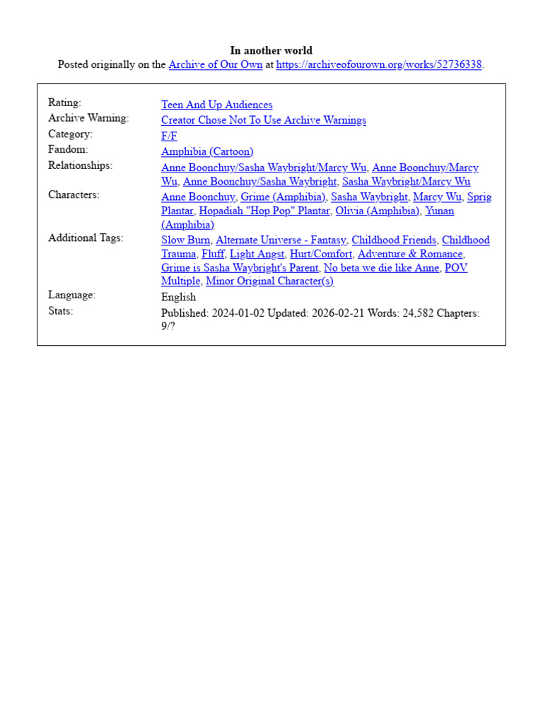 In Another World | PDF