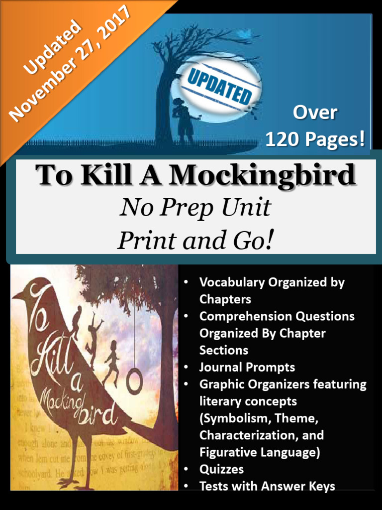 ToKillaMockingbird Reading Comprehension SE | PDF | To Kill A Mockingbird