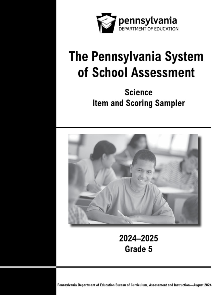 Pssa 2024 Science Grade 5 Item Sampler | PDF | Multiple Choice ...