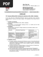 ONGC Winter Internship 2025-26 Details | PDF