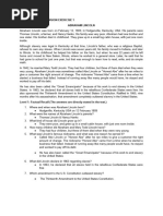Abraham Lincoln True/False Quiz | PDF
