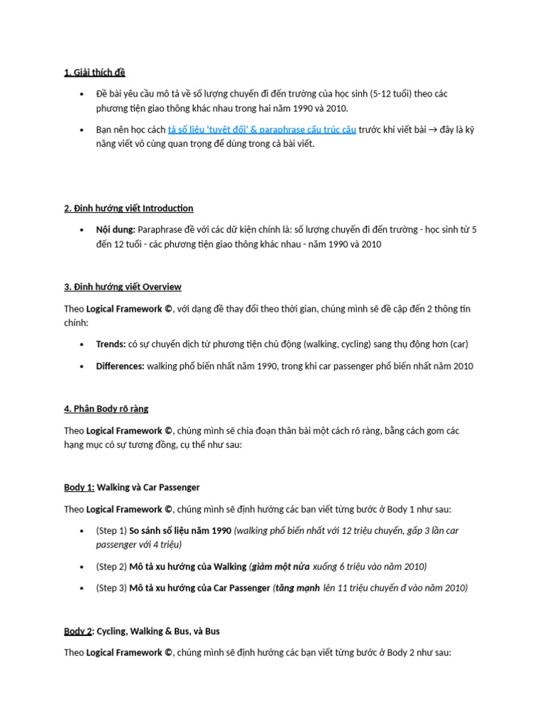 Ielts Writing Task 1 | PDF