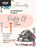 Iron Rusting Chemical Equation Explained | PDF | Rust | Redox