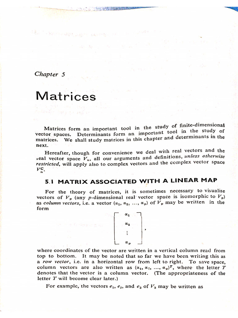 Matrix Unit 2 | PDF