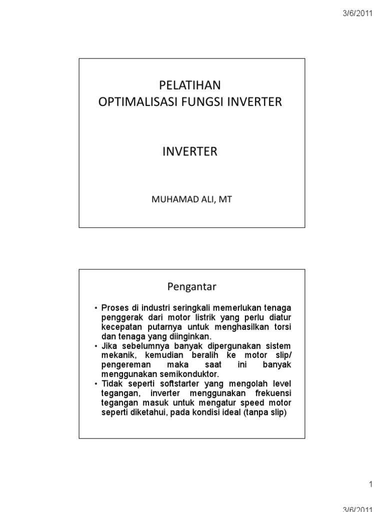 Inverter | PDF