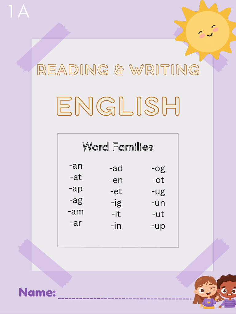 Reading Word Families 31 | PDF