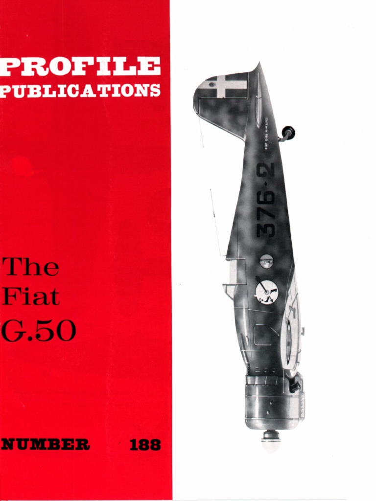 Aircraft Profile 188 Fiat G 50 Compress | PDF