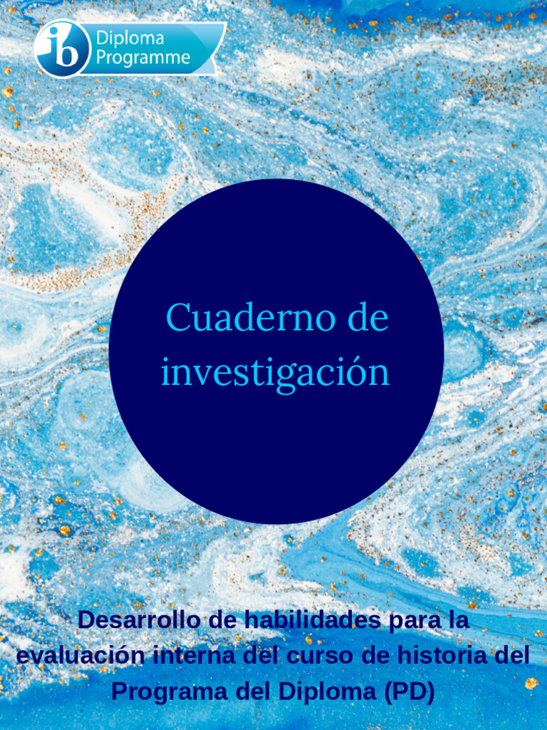 Cuaderno de Investigacion de Historia IB - PDF Parte 1 | PDF