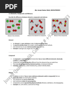 Grade 9 Chemistry: Atomic Structure Guide | PDF | Atoms | Chemical Elements