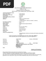 RTO Form 20: Vehicle Registration Application | PDF | Semi Trailer ...