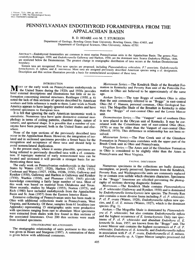 Hoare 1998 | PDF