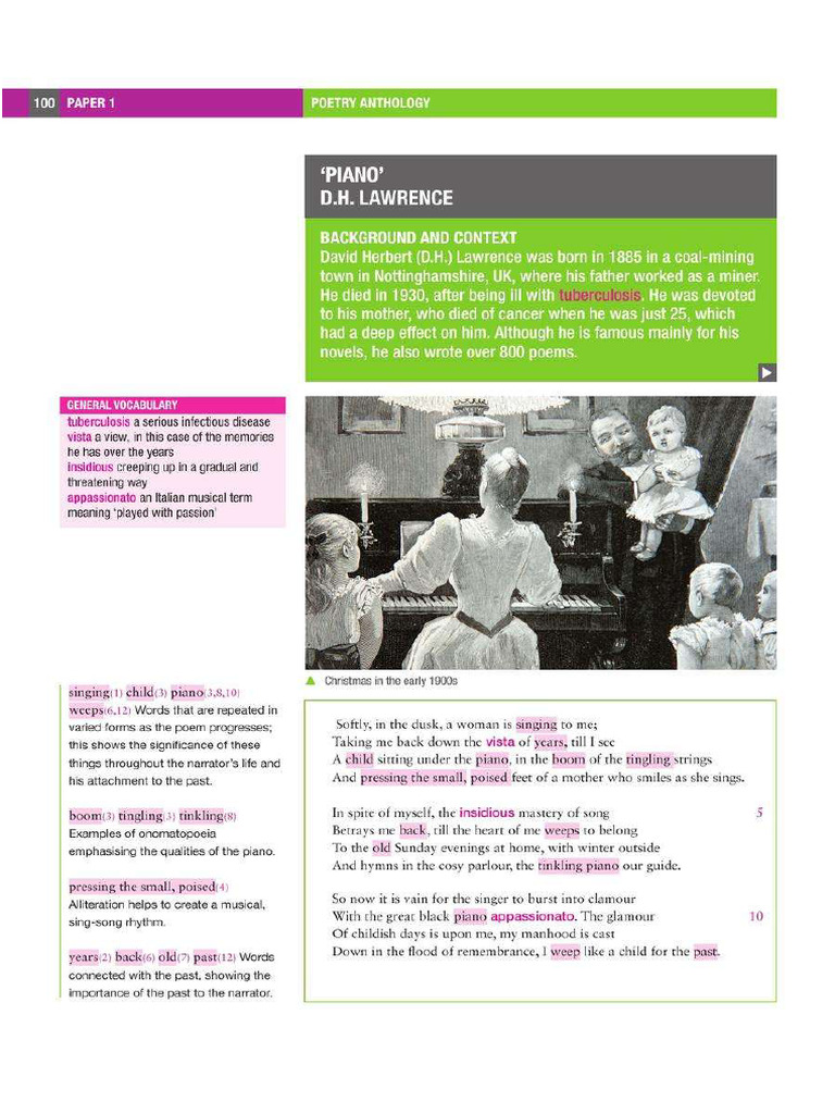 Edexcel IGCSE Poetry 6-10 | PDF