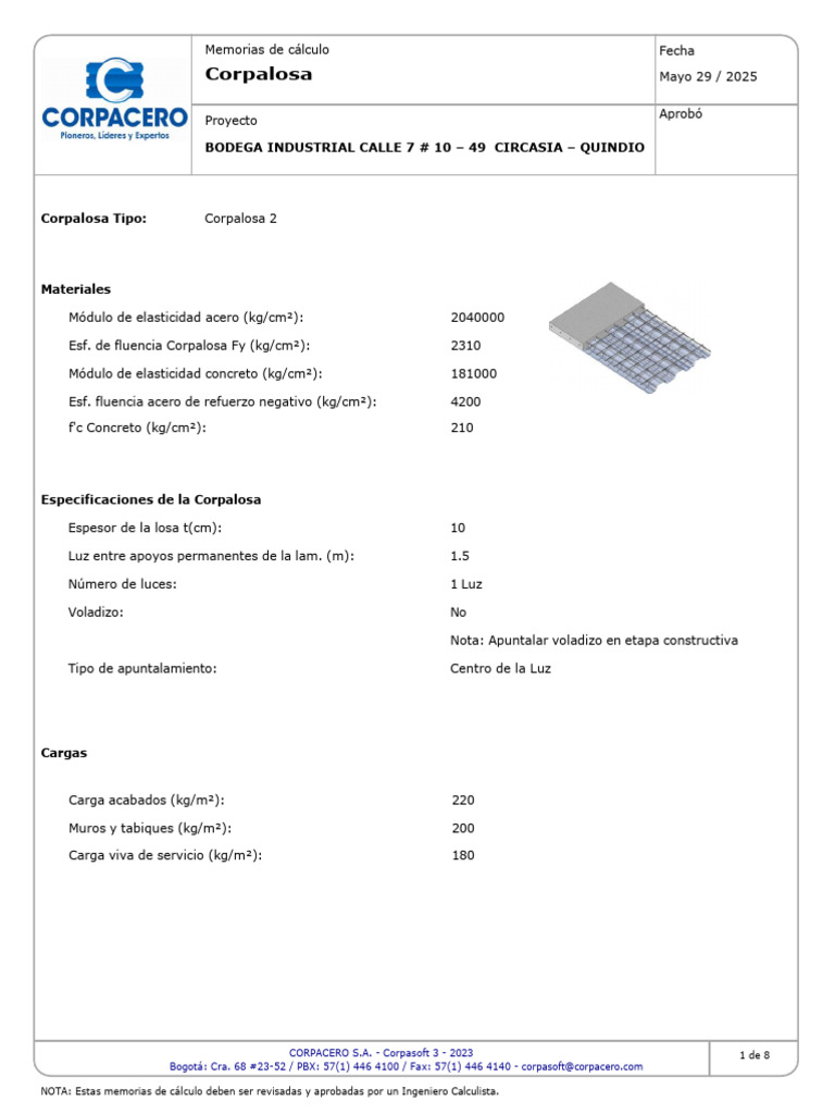 Diseño de Placa de Entrepiso | PDF | Ingeniería estructural | Ciencias ...