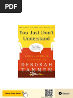 Tannen's Gender Language Contrasts | PDF | Human Communication ...