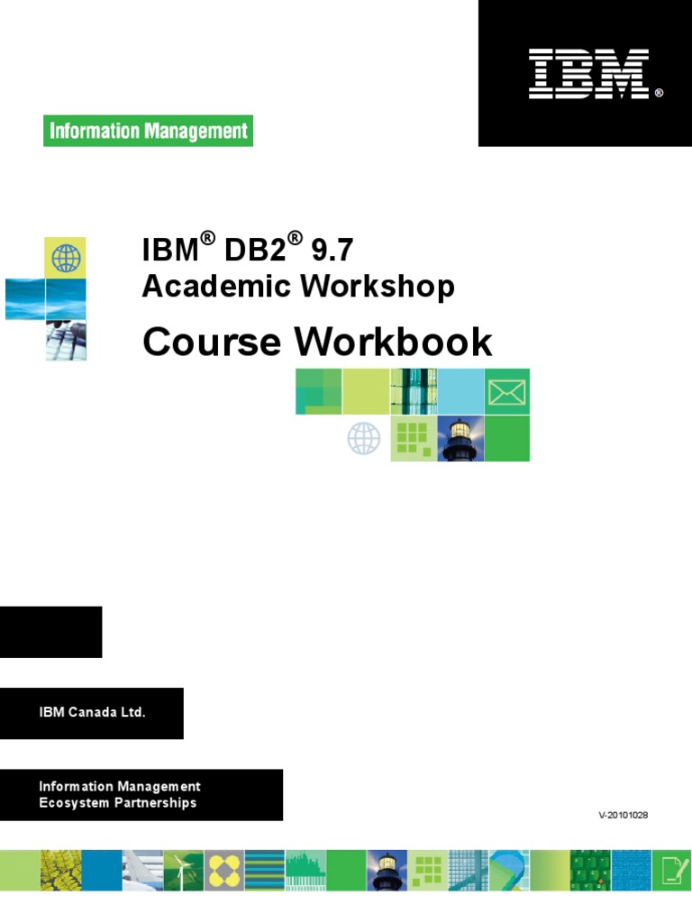 Academic Workshop Course Book | PDF | Ibm Db2 | Relational Model