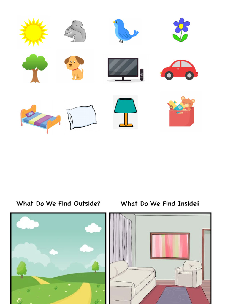 Inside Outside Printable 1 | PDF