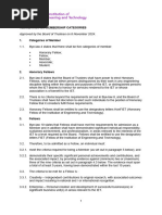 IEB Membership Criteria Overview | PDF | Academic Degree | Doctorate
