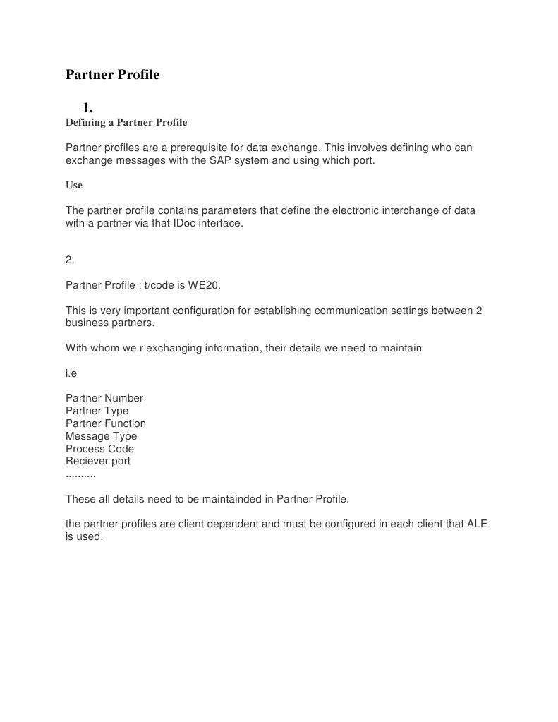 Partner Profiles | Download Free PDF | Electronic Data Interchange ...