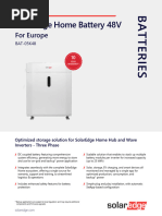 SolarEdge Inverter and Battery Compatibility | PDF | Electric Power
