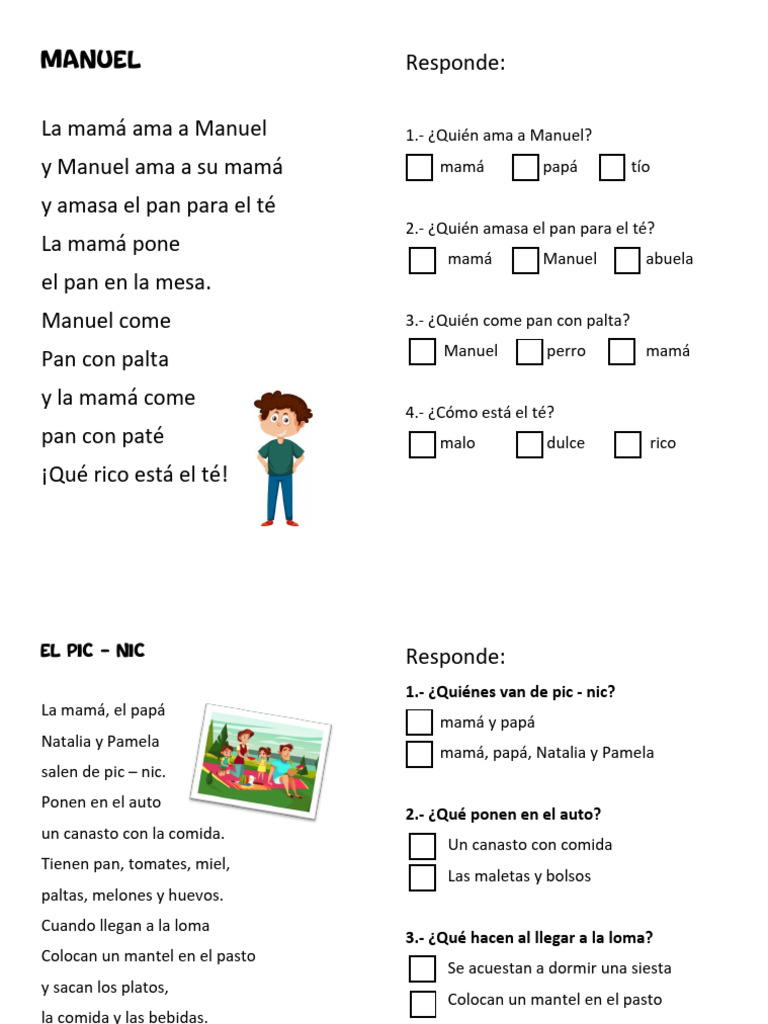 LECTURAS Simples | PDF