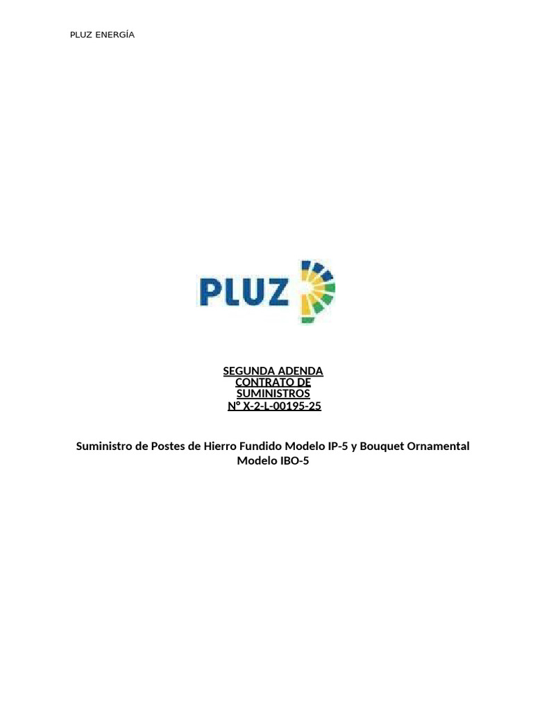 Adenda Pluz 2026 | PDF