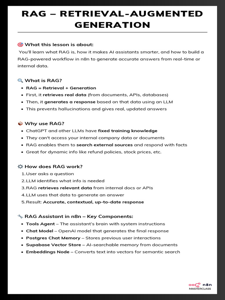 RAG - Retrieval-Augmented Generation | PDF