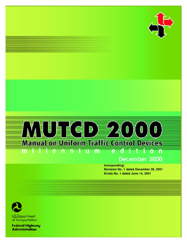 Manual On Uniform Traffic Control Devices, Dec 2000 | PDF | Interchange ...