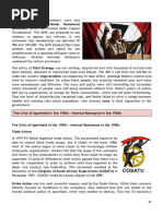 Formation of the UDF in 1983 | PDF | Apartheid | Politics Of South Africa