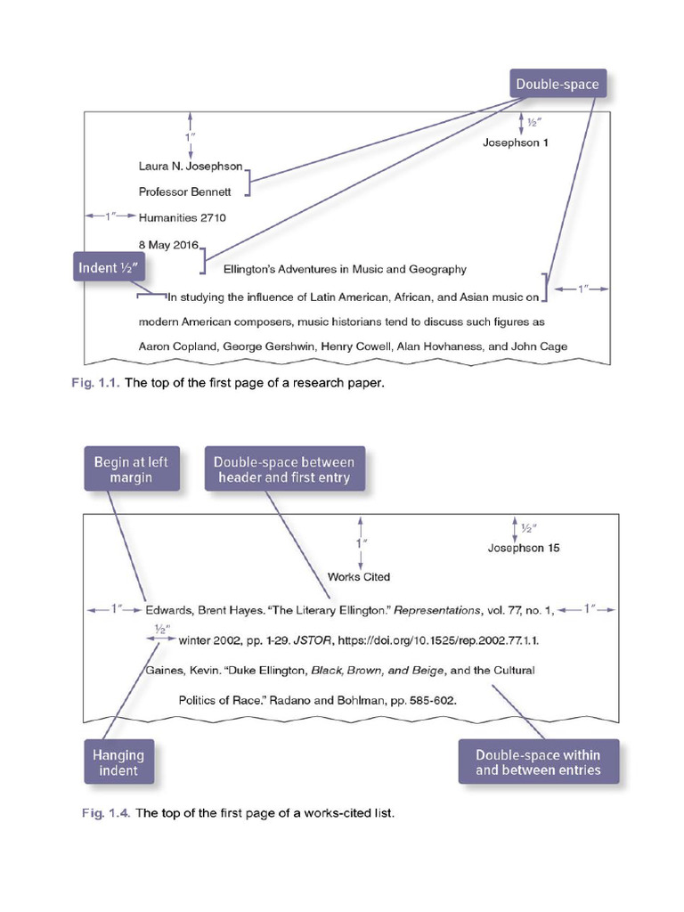 MLA Page Layout and Formatting Guidelines | PDF