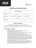 Hampshire Adult ADHD Referral Form | PDF | Attention Deficit ...