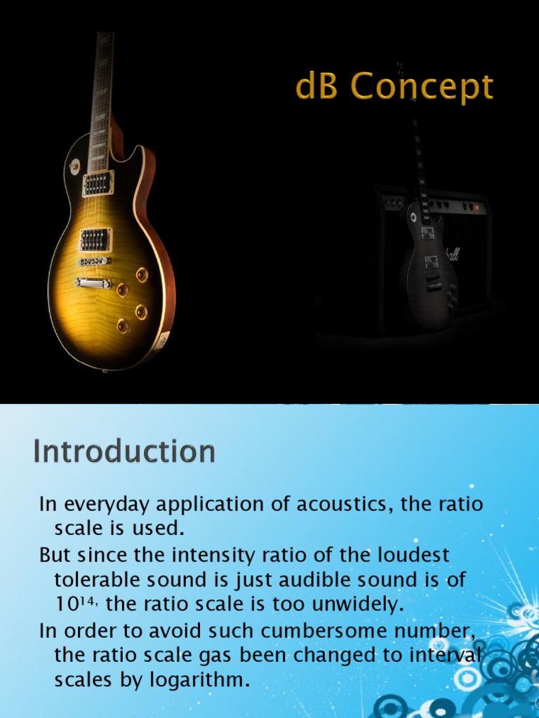 DB Concept Nehasish | PDF | Decibel | Logarithm