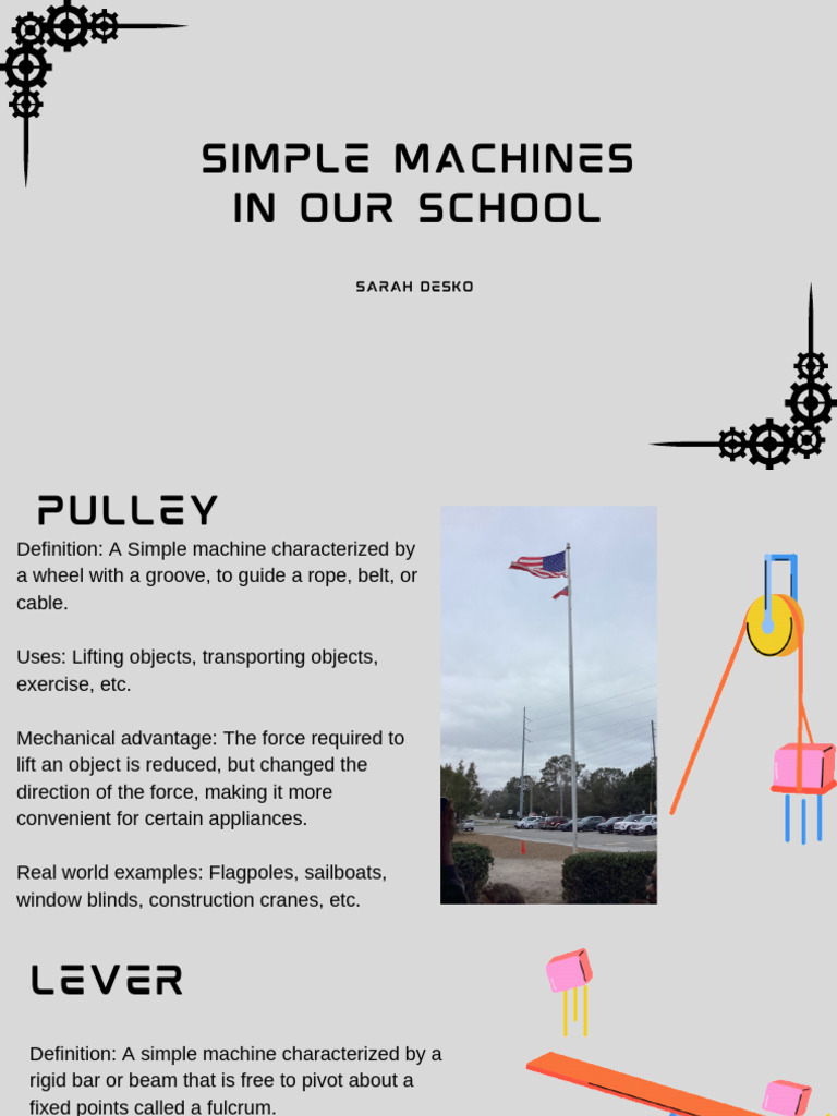 Simple Machines in Our School.pdf | PDF