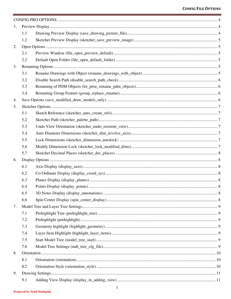 Config - Pro and DTL Settings | PDF | Computer File | Engineering Tolerance