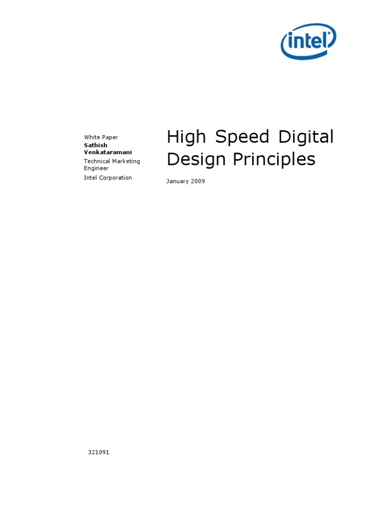 High Speed Digital Design Principles | PDF