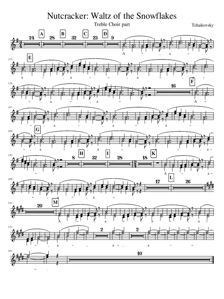 The Nutcracker (Ballet), Op.71 (Tchaikovsky, Pyotr) | PDF | The ...