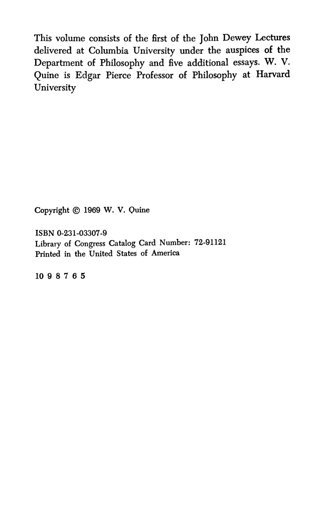 Ontological Relativity | PDF