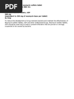 Unibrol 250mg Tablet Overview | PDF | Drugs | Pharmacology