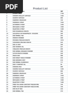 AWPL Product List 2025 with Prices | PDF | Drink