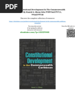 Westminster Model in Caribbean Politics | PDF | Parliament Of The ...
