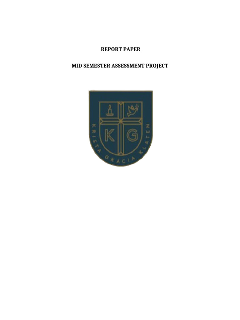 Report Paper Proyek Regina | PDF