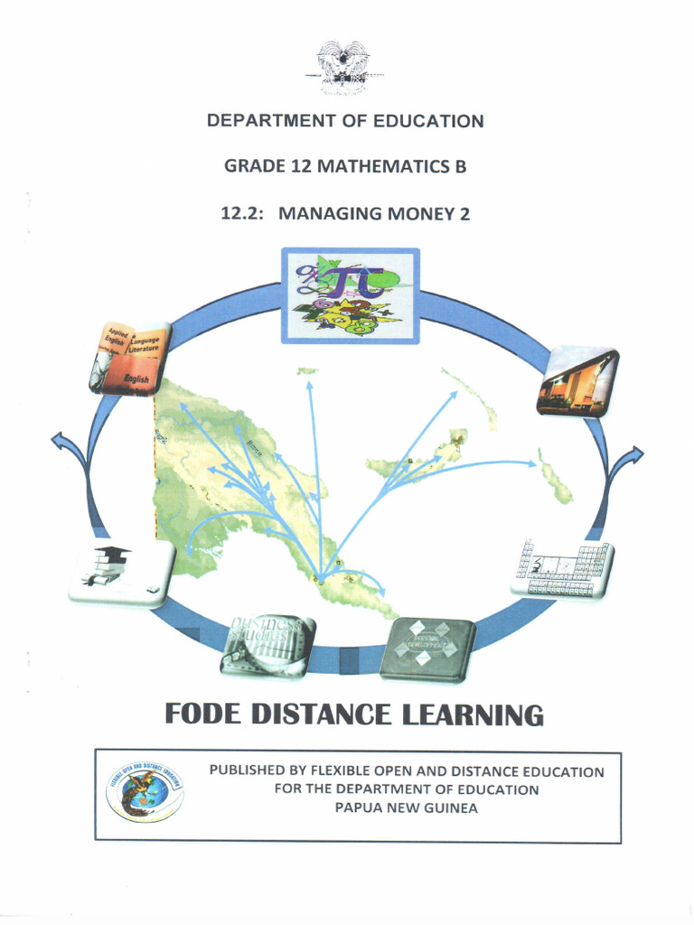 Grade 12 Fode General Math - Unit2 | PDF