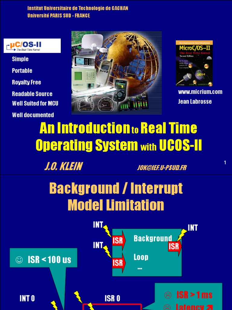 RTOS Slides | PDF | Computer Architecture | Computer Engineering RTOS Slides | PDF | Computer Architecture | Computer Engineering