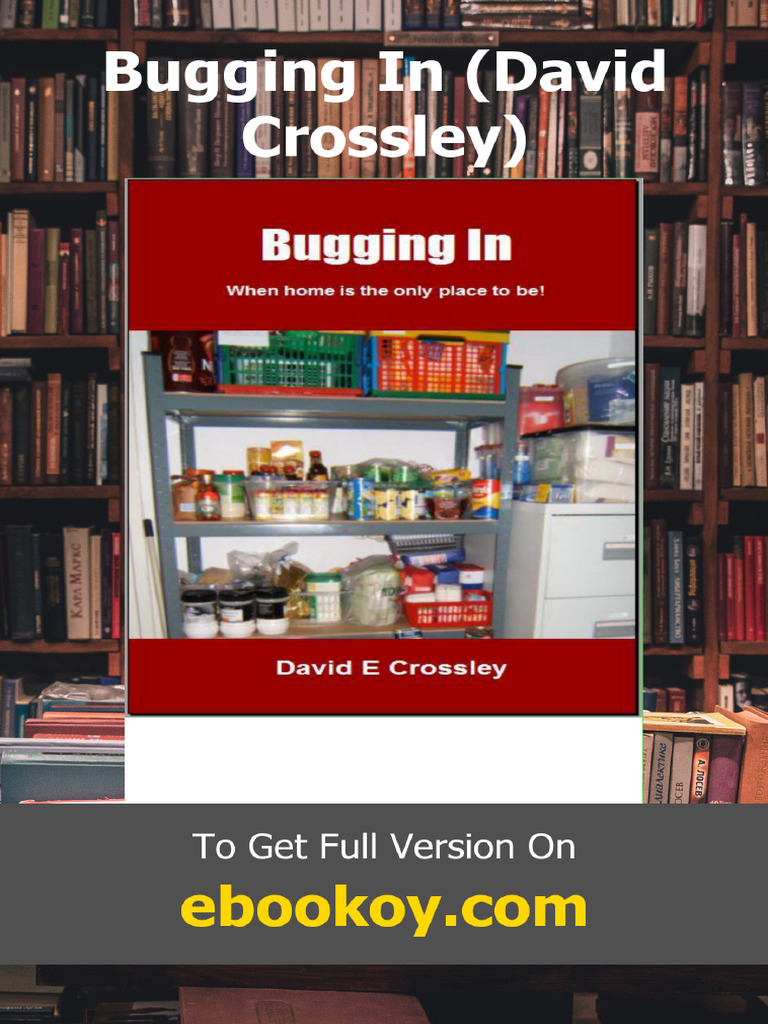 Bugging in David Crossley | PDF | Refrigerator | Hamburgers