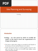 Site Grading Principles and Techniques | PDF | Slope | Contour Line