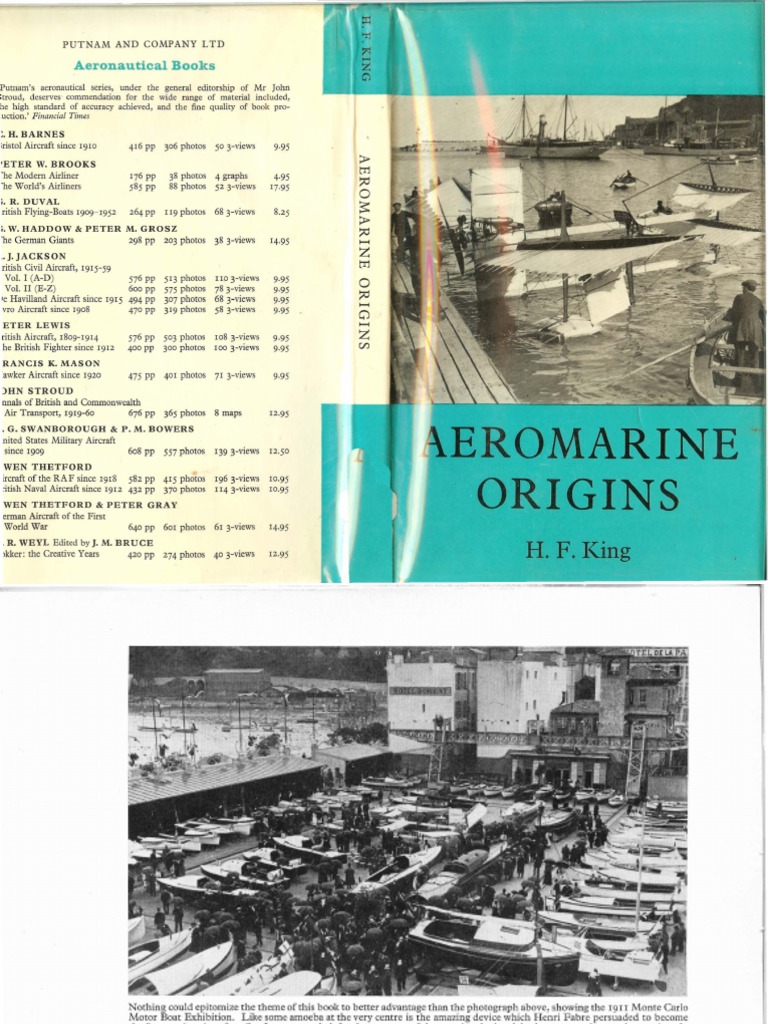 Aeromarine Origins | PDF | Seaplane | Wright Brothers
