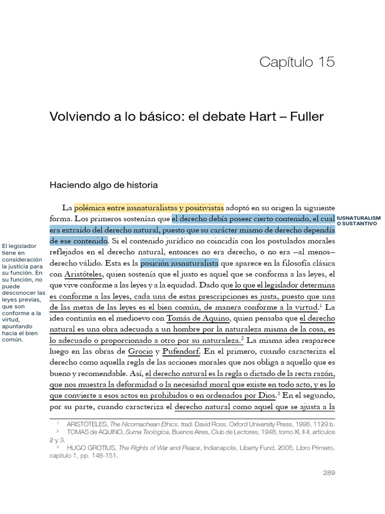 Debate Hart-Fuller_Martín Diego Farrel | PDF | La Ley natural | Moralidad