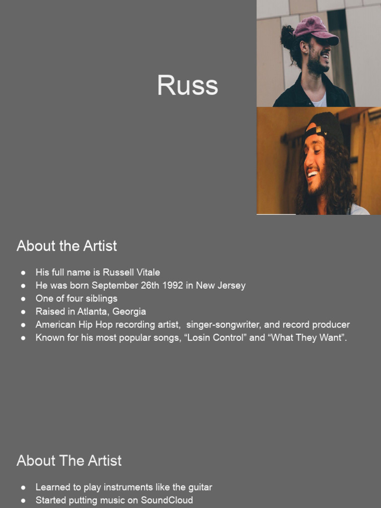 Russ - Final Presentation | PDF
