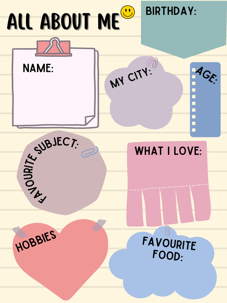 All About Me | PDF